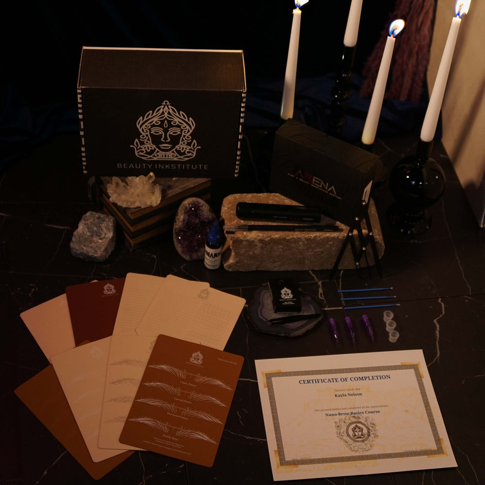 Beauty Inkstitute Nano Kit and Double Course Bundle