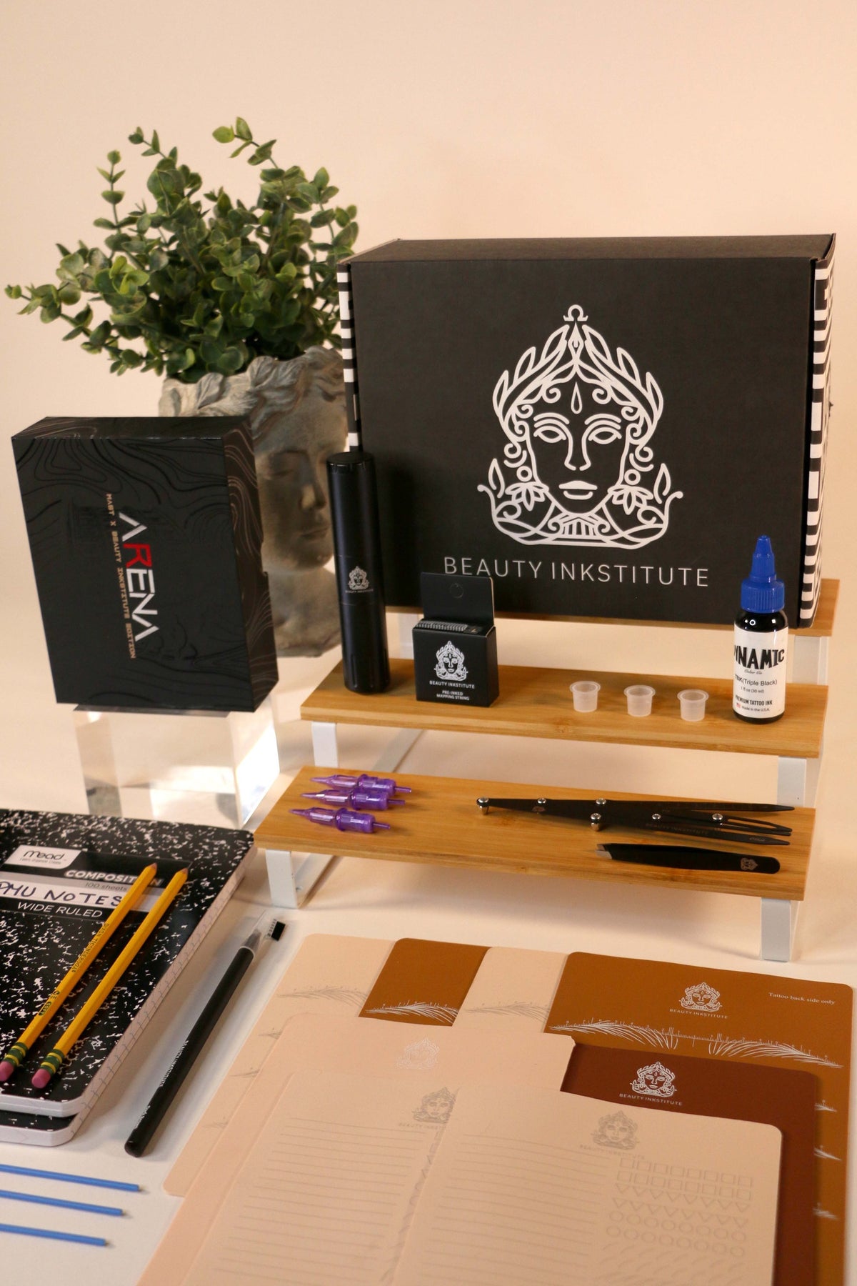 Beauty Inkstitute Nano Kit and Double Course Bundle